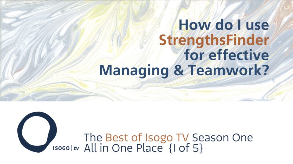 How do I use StrengthsFinder for effective Managing and Teamwork? | The ...